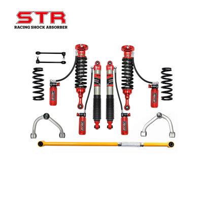 China 4x4 Suspension Lift Kit Off Road Shock Absorber Mono Reservoir Adjustable 2 Inch Lift for sale