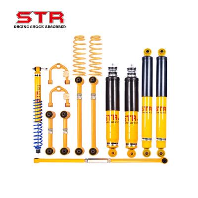 China STR Shocks Foam Cell Shock Absorber with 2 Inch Lift Kit Easy Installation and 1 Year Warranty for 4x4 Off Road Vehicles for sale
