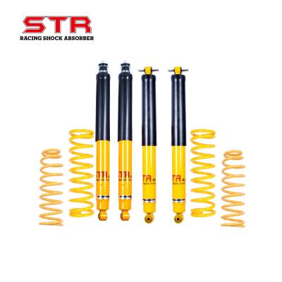 China 9 Step Adjustable Foam Cell Shock Absorber with 600-650mm Extended Length and 6061-T6 Hard Anodized Aluminum Piston for Jeep Wrangler TJ/JK for sale