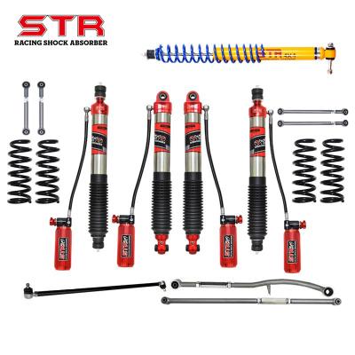 China Adjustable Nitrogen Shock Absorber For Nissan Patrol Y61 2-4'' Lift for sale