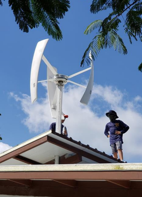 China de de Windturbine van 2kw 3Kw voor de Windgenerator van de Huis Verticale As verbindt met Net Te koop