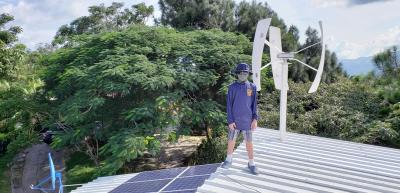 China de de Windturbine van 2kw 3Kw voor de Windgenerator van de Huis Verticale As verbindt met Net Te koop