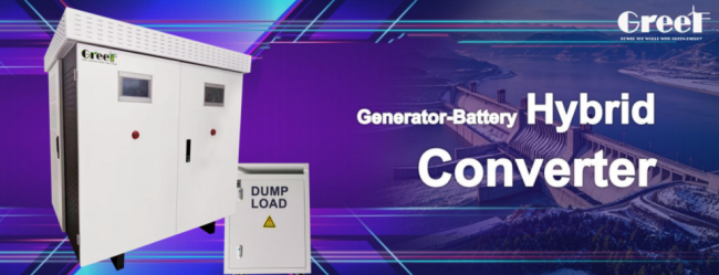 GREEF ENERGY Multi-functional Converter with LCD Touch Screen Display