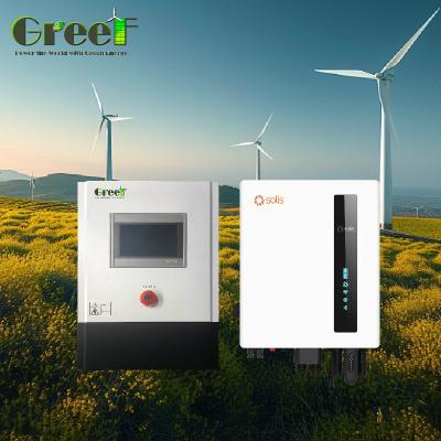 China 3kw 5kw 	lcd Touch Screen Display On Grid Controller With Dump Load For Wind Generator Systems for sale