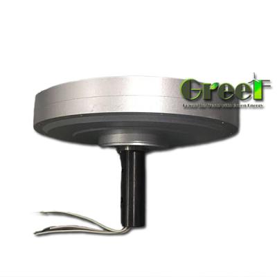 China 12-450V Customized Coreless Permanent Magnet Generator Outer Rotor / Inner Rotor Horizontal And Vertical Shaft Type for sale