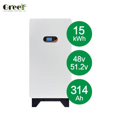 China 15kWh Small Commercial Home Use Energy Storage 48V Lithium Battery Durable Long-Lasting Power Source For Solar System Wind Turbine System for sale
