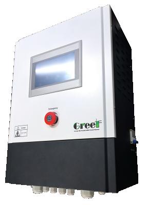 Κίνα Ελεγκτής αιολικής ανεμογεννήτριας που συνδέεται με δίκτυο με λειτουργία προστασίας LCD οθόνη αφής και προειδοποίηση προς πώληση