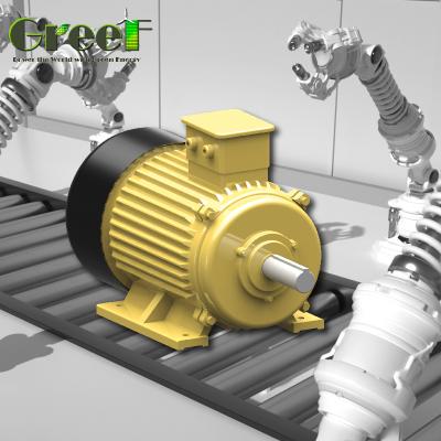 China 3 Phase AC Permanent Magnet Generator with 100% Copper Winding and Vertical/Horizontal Shaft for Renewable Energy for sale