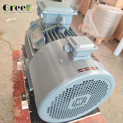 China Integrated Thermal Protection Permanent Magnet Synchronous Motor with IP55 and PTC Overheat Protection 380V for sale