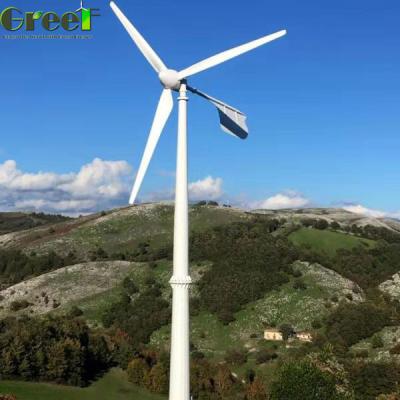 China High Efficiency Grid Tied Solar Hybrid Eolic Wind Generator Single Phase 2KW for sale