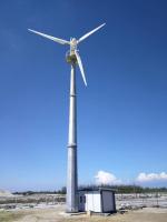 China 30kw Rooftop Windmill Pitch Control Wind Power Generators With Off / On Grid System for sale