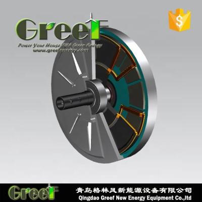 China Low Start Torque Coreless Permanent Magnet Generator 10KW 100 RPM for sale