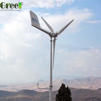 China High Output Pitch Control Wind Turbine Small 5kw for sale