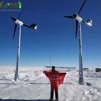 China 5kw Home Small Grid-Tied Horizontal Wind Turbine Generator System for sale