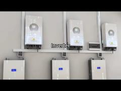 Sistema de energía solar de carga de 5000W con salida de voltaje de 110/220V