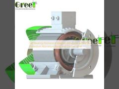 SKF lager permanente magneet generator met IP54 bescherming aluminium lichaam en Cooper draad