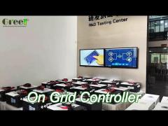 Controller della turbina eolica collegato alla rete con funzione di protezione LCD touch screen e mornitoring