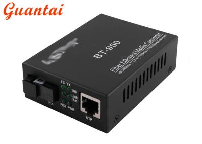 China 10 / 100 / 1000 Gigabytes Fiber Media Converter OEM Design Unique IC Solution Applied for sale