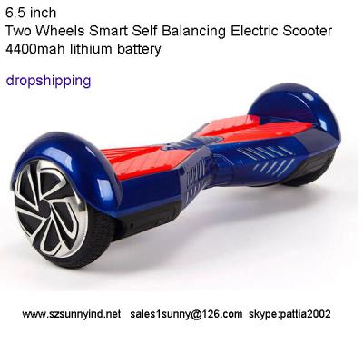 China Two Wheeled Hoverboard Two Wheel Self Balancing Scooter bluetooth Marquee red white for sale