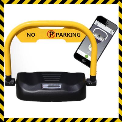 China CE ROHS mobile phone control app car parking lock for sale