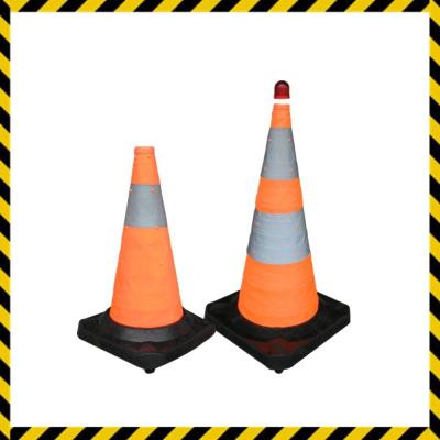China rubber foldable road traffic barrier for sale