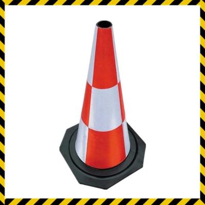 China rubber reflective road traffic cone for sale