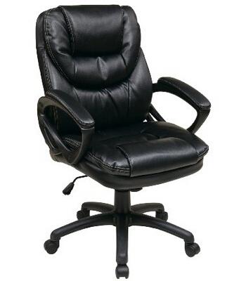 China Leather Manager China Office Chair with Padded Arms for sale
