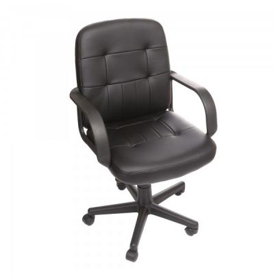 China Cheap PU Black China Task Office Chair for sale