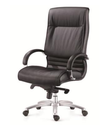 China High Back Black Leather Executive Manager China Office Chair for sale