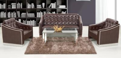 China Modern PU leather China reception office sofa for sale