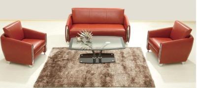 China Modern PU leather China reception office sofa for sale