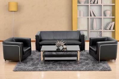 China Modern PU leather China reception office sofa for sale