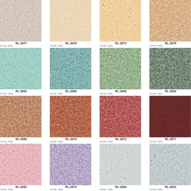 homogeneous flooring