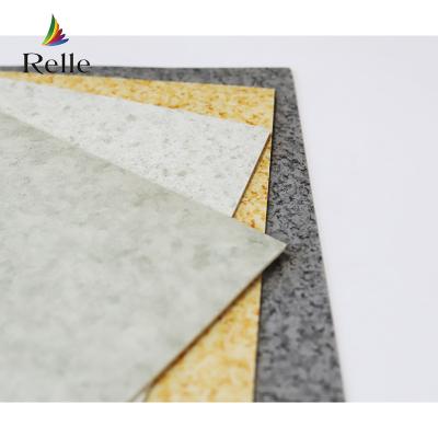 Chine Couverture de plancher en vinyle de luxe en PVC gris à vendre