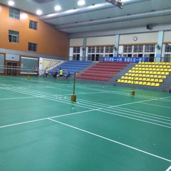 Indoor Badminton Court Vinyl Flooring Mat Roll Met Anti-Slip Design