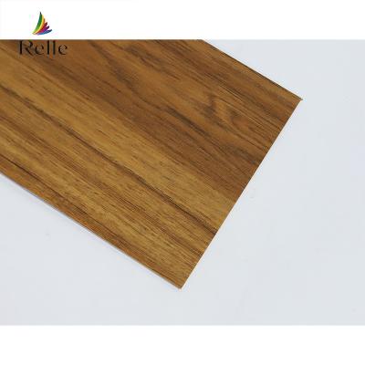 Cina Spessore 3 mm Pavimenti in LVT nero Pavimenti in LVT in vetro in vendita