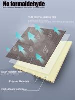China 10mm Interior External Pvc Cladding Square Wood Effect Pvc Wall Panels for sale