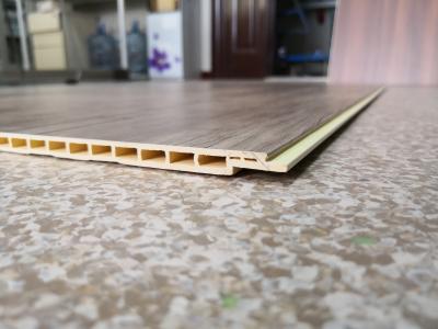 Cina Relle PVC rivestimento a effetto legno larghezza 450 mm-600 mm pannelli in PVC a effetto legno in vendita