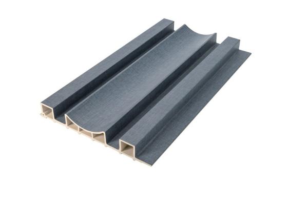 9mm-15mm 두께 PVC 엽판 안티 정적 WPC 플루트 벽판