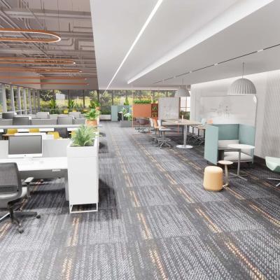 China Upgrade je ruimte met Relle Homogene Vloerbedekking Zacht Geluidsabsorberend en Thermisch Isoleren Tapijt Te koop