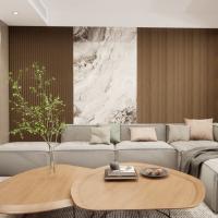 China PS Eco-Friendly Recyclable 3D Wall Panel (Multi-Spec Customizable, for Interior Decoration) for sale