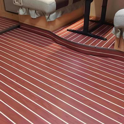 China RV & Bus PVC Homogeneous Flooring Waterproof Wear-Resistant for sale