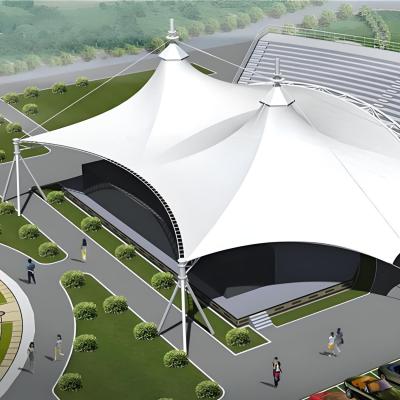China 1.0mm PVDF Roof Membrane for Stadium for sale