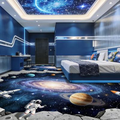 China Commercial Grade High Definition 3D Effect Flooring for sale