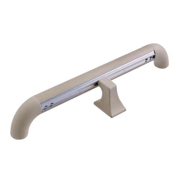 Quality Relle 140mm Medical-Grade Anti-Collision CorridorHandrail | Aluminum Core PVC Accessibility Grab Rail for sale
