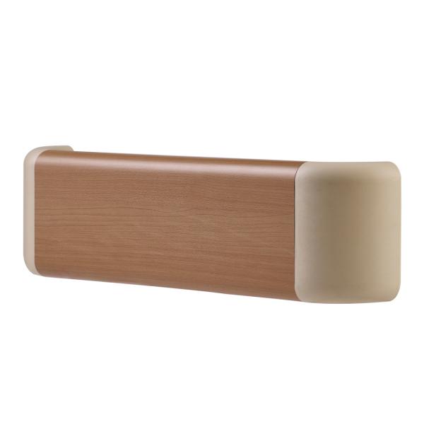 Quality Relle ADA-Compliant Wood Effect Corridor Handrail, Impact-Resistant for sale