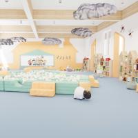China Custom Bulk Solid Color Multi-Layer Flooring, Eco-Friendly Flooring for Commercial Spaces for sale