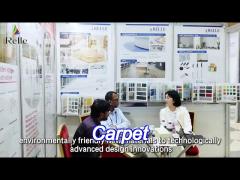 relle carpet, made of high-density materials, is durable and fashionable.
