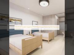 Medical-Grade Hygienic Homogeneous Flooring for Nursing Homes
