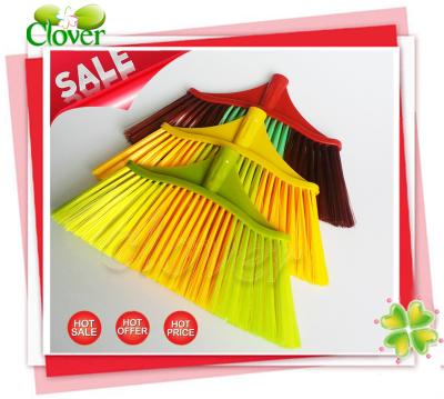 China Best selling excellent quality soft cleaning outdoor plastic broom for sale